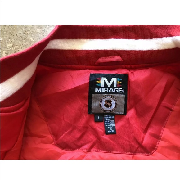 mirage | Jackets & Coats | Vintage Nhl Detroit Red Wings Mirage Red ...